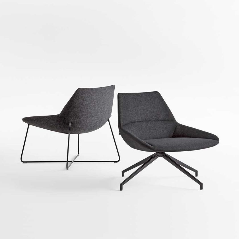 DUNAS XL | Swivel easy chair By INCLASS design Christophe Pillet