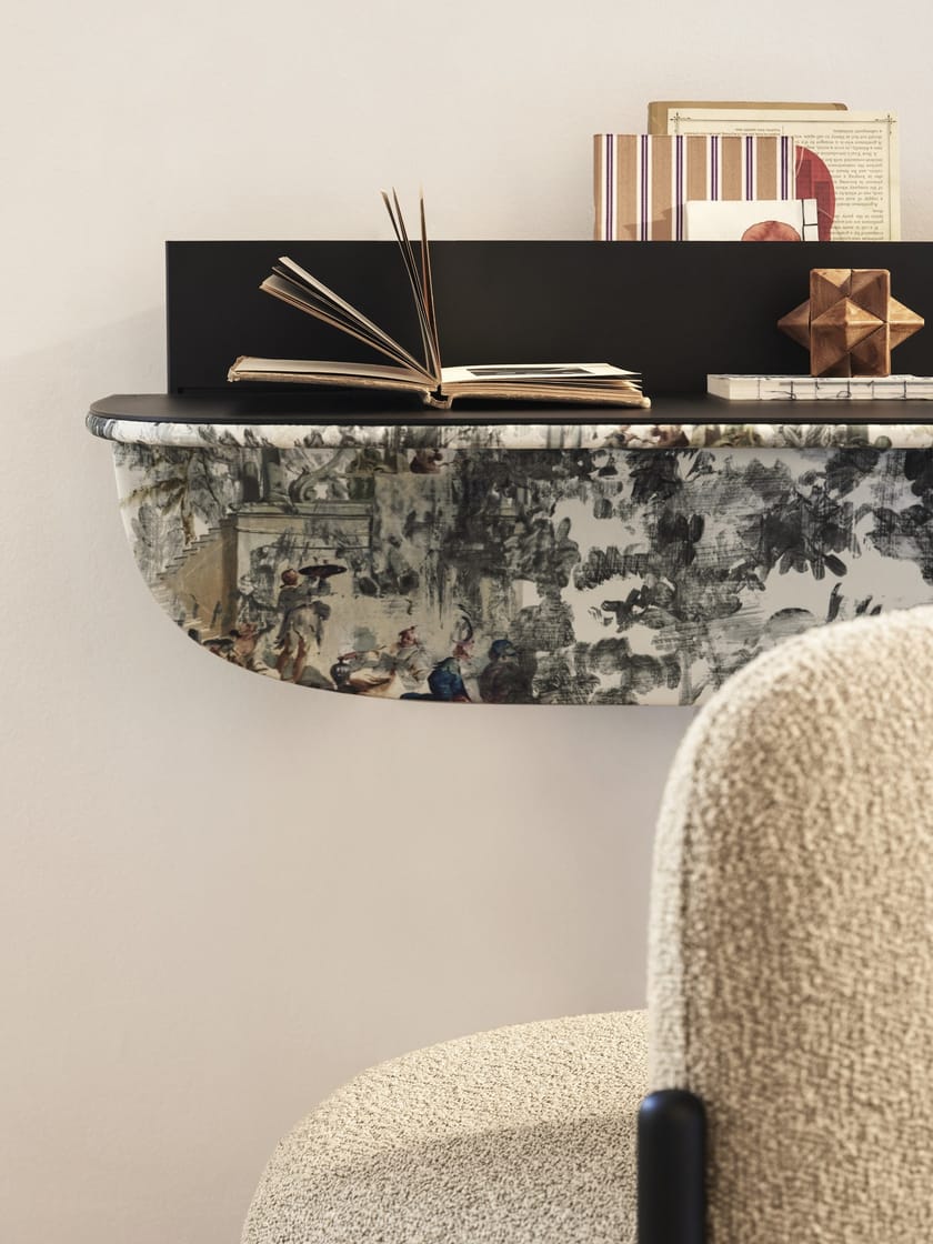 DUNE Wall mounted secretary desk PC By Bolzan Letti | design ruga ...