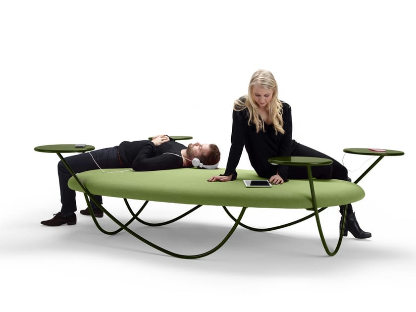 DUNE | Bench seating By Offecct design FRONT