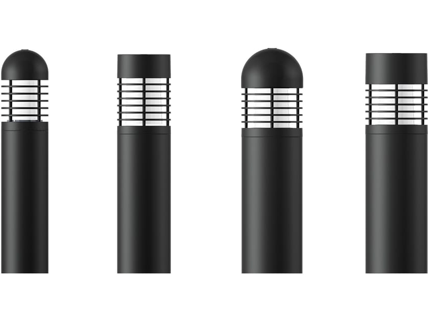 Extruded aluminium bollard light DUOMO 2 Duomo Collection By LIGMAN