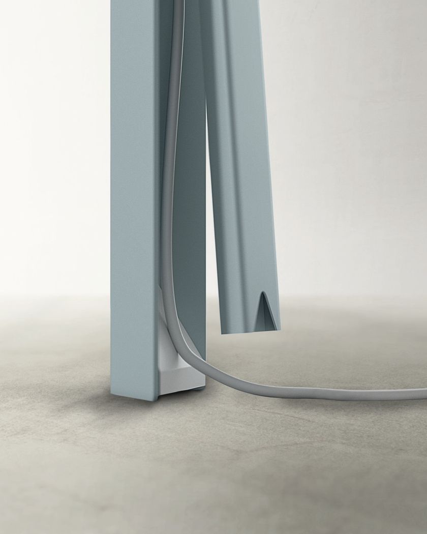 ENNA Round melamine and plate meeting table By DVO | design Antonio Morello