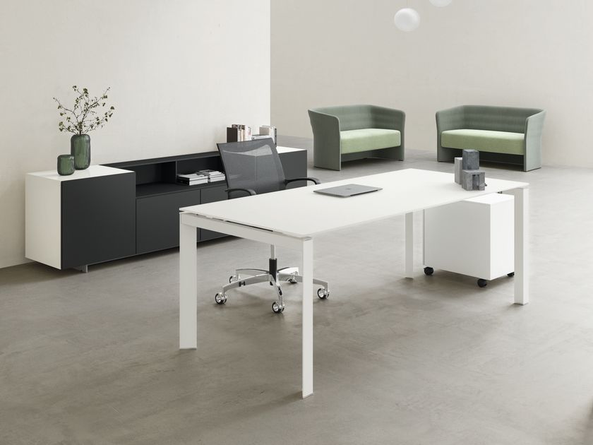 ENTITY Sectional metal and melamine office desk By DVO | design Antonio ...