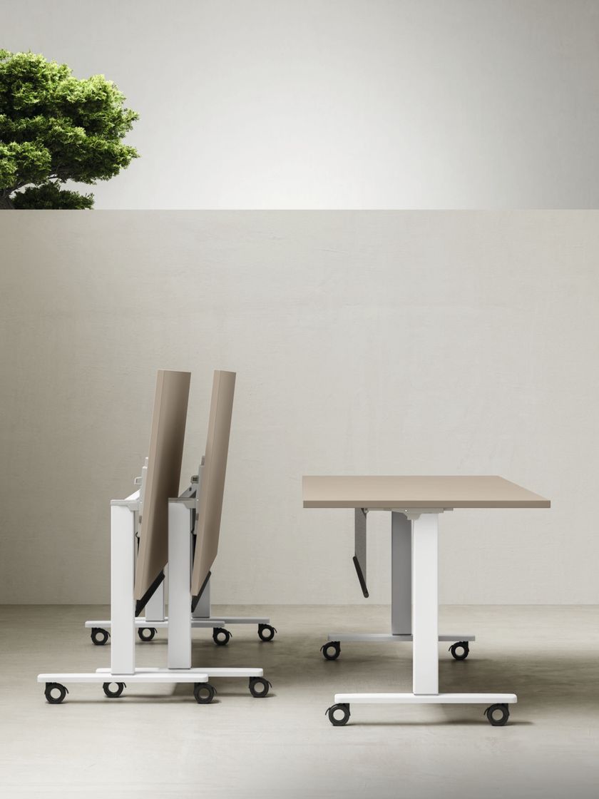NOBU Sectional melamine and metal office desk By DVO | design ...