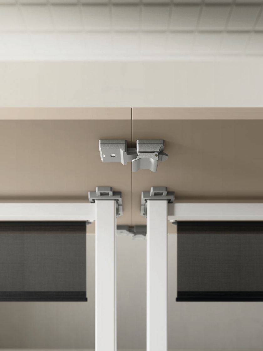 NOBU Sectional melamine and metal office workstation By DVO | design ...
