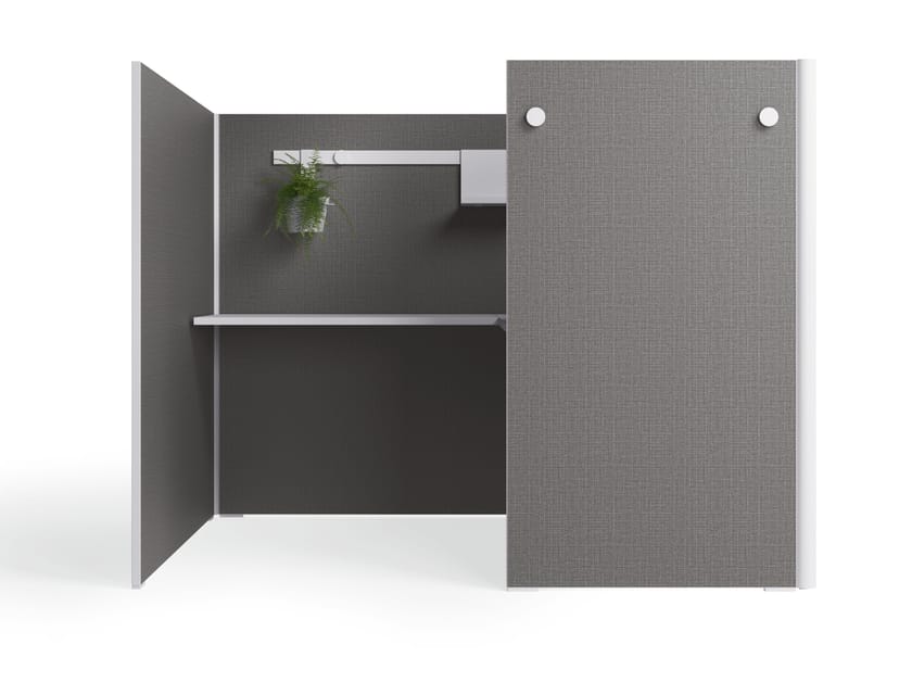 SHELL Acoustic felt office partition By DVO