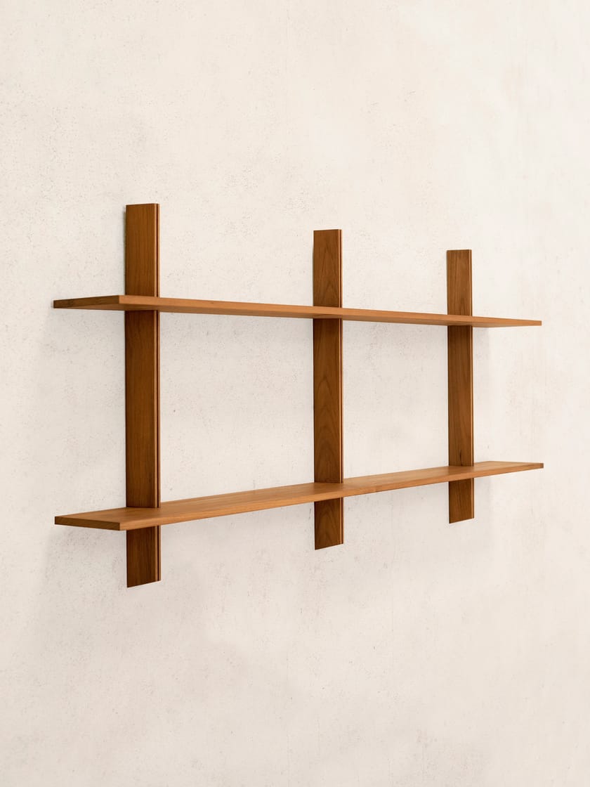 DW 02 | Bookcase Open wall-mounted wooden bookcase By Phantom Hands ...