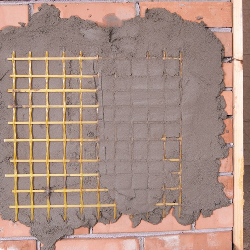 ELLEKON Preformed connector in GFRP for connecting meshes to the ...