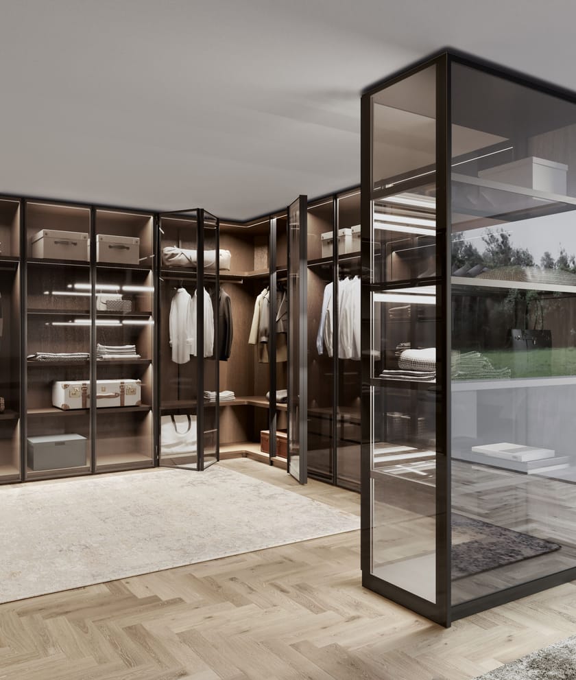 GLASS UP Armadio By Dall'Agnese
