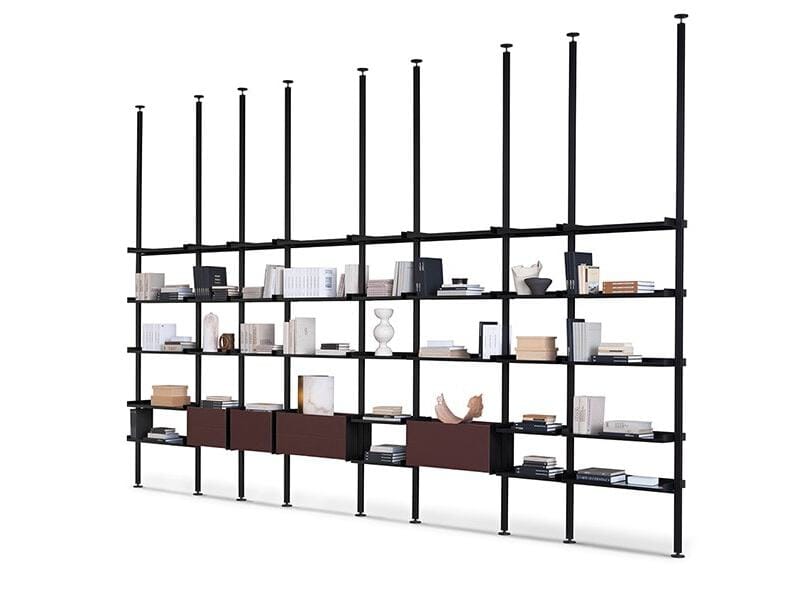 Bookcases | Modular, wall-mounted and double-sided | Archiproducts