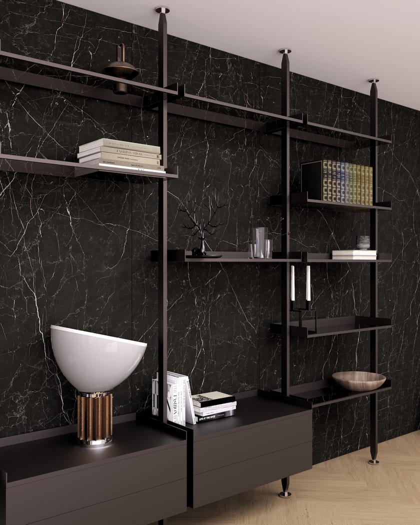 CLAP!WALL – PANELS Large marble-effect wall panels for interior ...