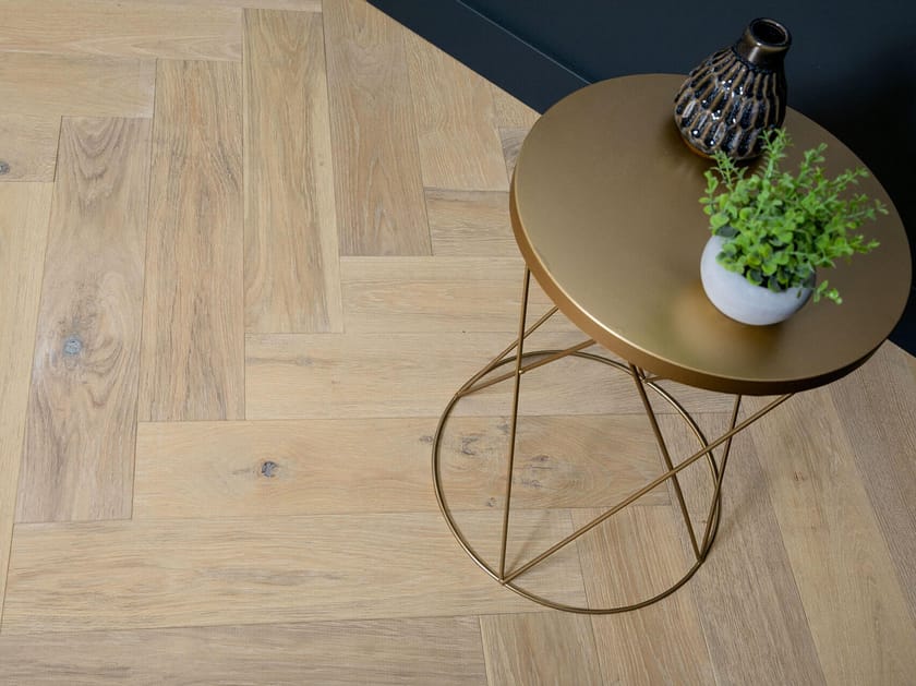 BÂTON ROMPU AUTHENTIQUE FICELLE Solid wood parquet By Décoplus Parquets