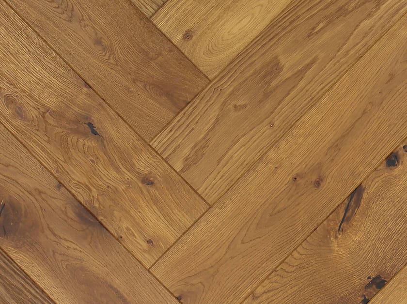 BÂTON ROMPU COGNAC Parquet in legno massello By Décoplus Parquets