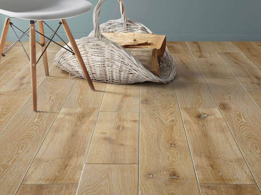 MULTIPLY AUTHENTIC CÉRUSÉ VERNIS Parquet flottant préfini en bois multi ...