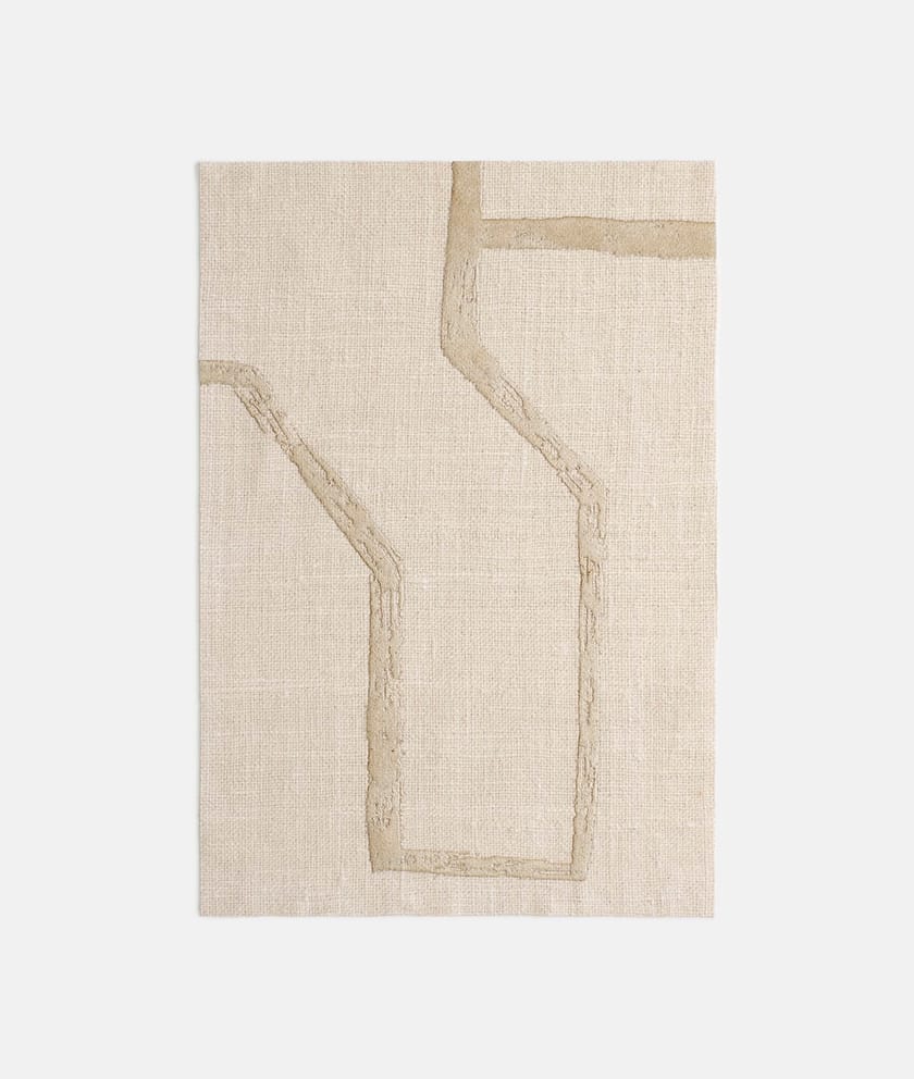 DIMODONG Fabric for curtains with graphic pattern By Dedar