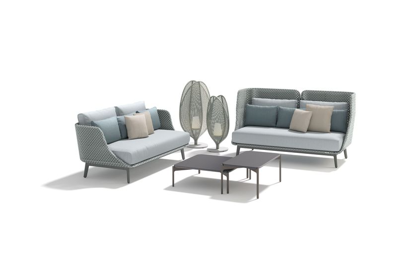 MBARQ High-back 3 seater fabric garden sofa By Dedon | design Sebastian ...