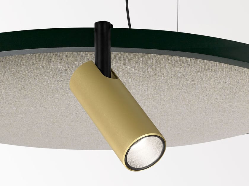 SOLI - 52 SHHH SOFT Acoustic LED pendant lamp By Delta Light
