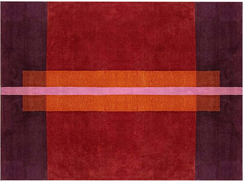 OVERLAY RECTANGLE NEUTRAL Rug By DesignByThem