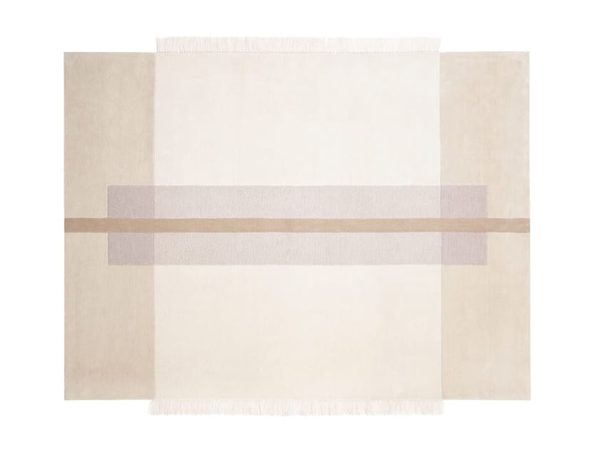 OVERLAY RECTANGLE NEUTRAL Rug By DesignByThem