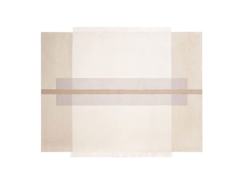OVERLAY RECTANGLE NEUTRAL Rug By DesignByThem