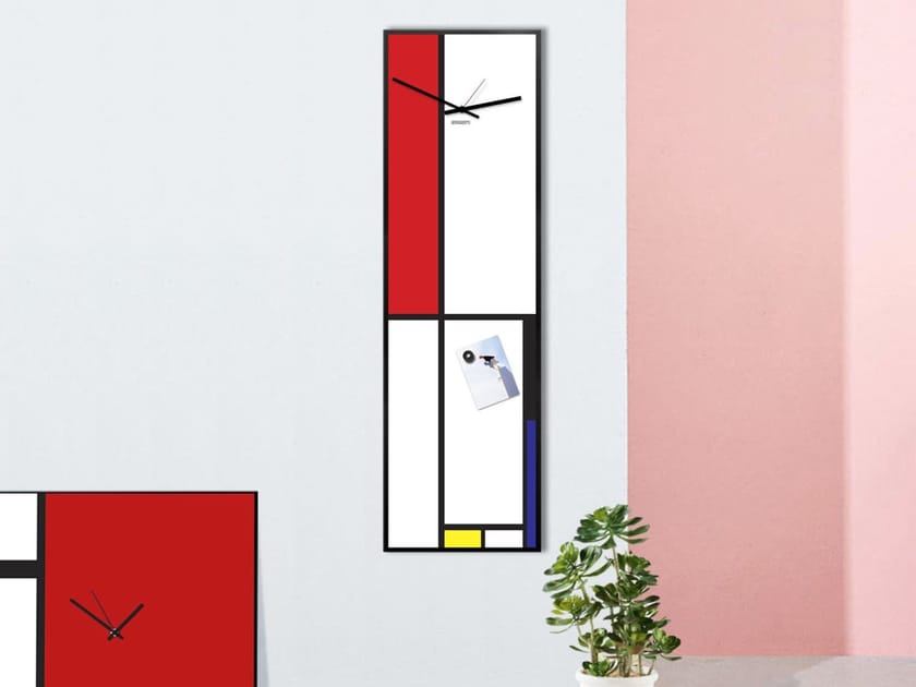 DESIGNOBJECT.IT - MONDRIAN orologio By In Stock design Carmine Sessa