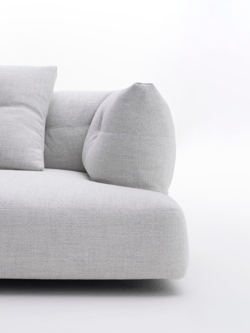 ETHÌA Sectional sofa with removable cover By Desiree divani