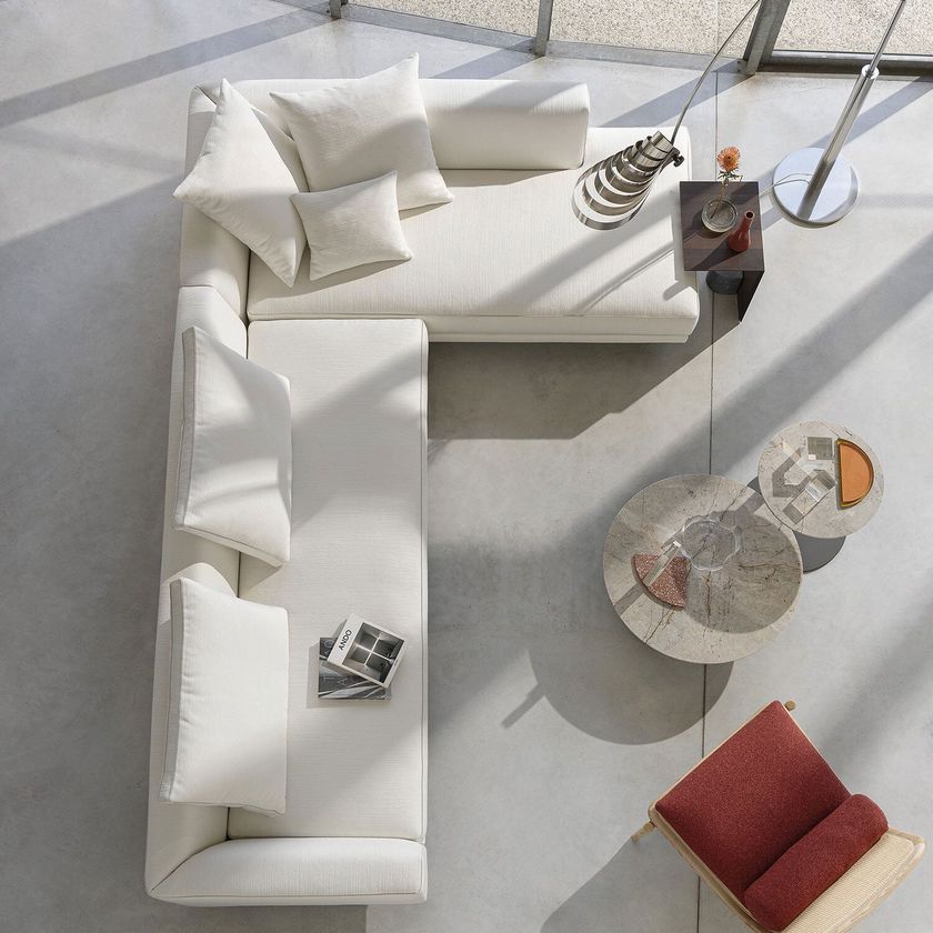 SHERIDAN Sectional fabric sofa By Désirée divani | design Matteo Thun ...