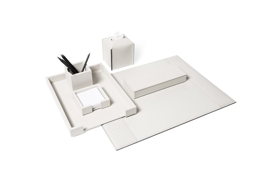 Desk set Leather desk set By Pinetti
