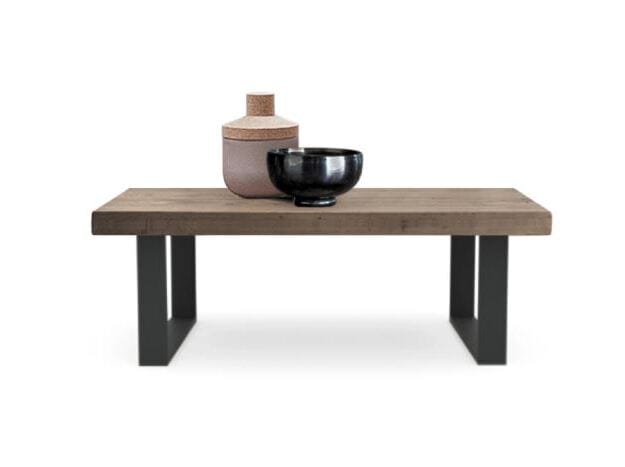 MASTER Rectangular solid wood coffee table By Devina Nais