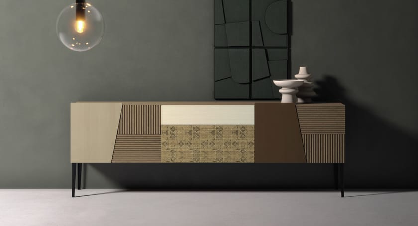 ZERO.16 DECO Madia in legno con ante a battente By Devina Nais