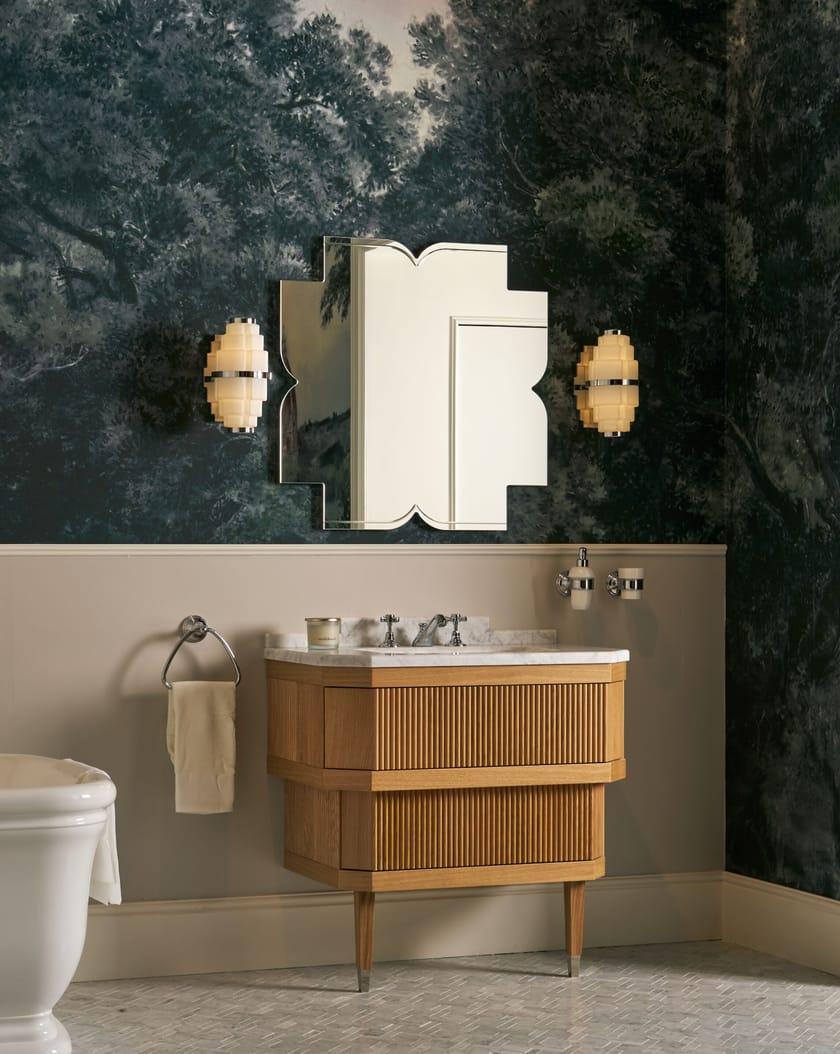METROPOLITAN ESSENCE Floor-standing vanity unit By Devon&Devon