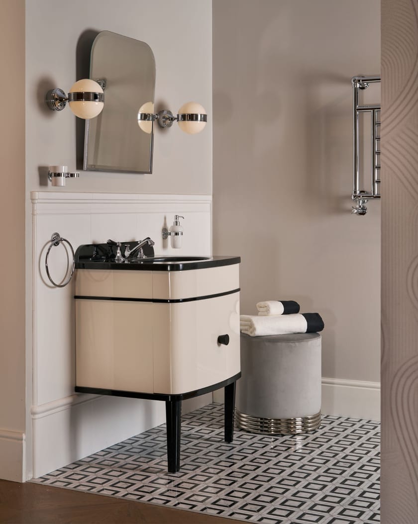 MUSIC JUNIOR Floor-standing vanity unit By Devon&Devon