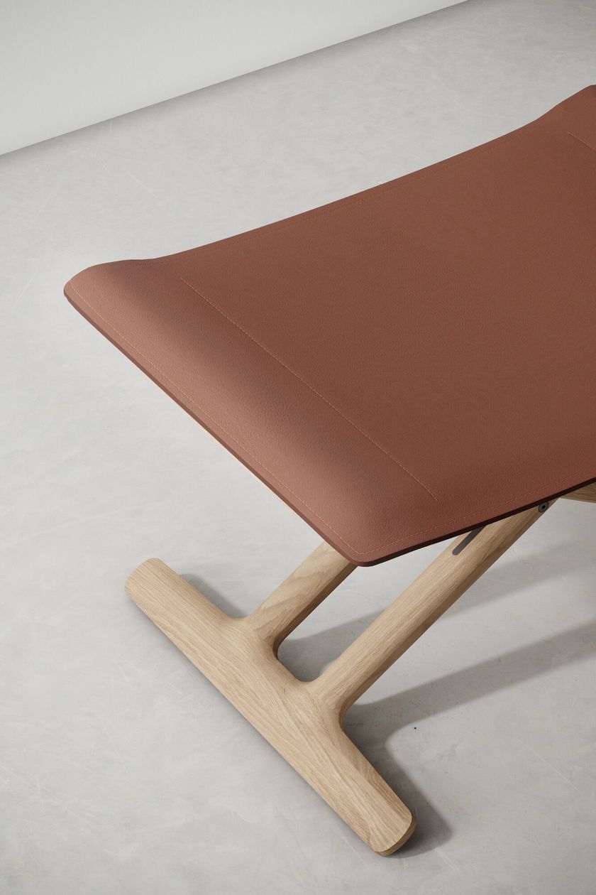 LODGE Footstool By District Eight