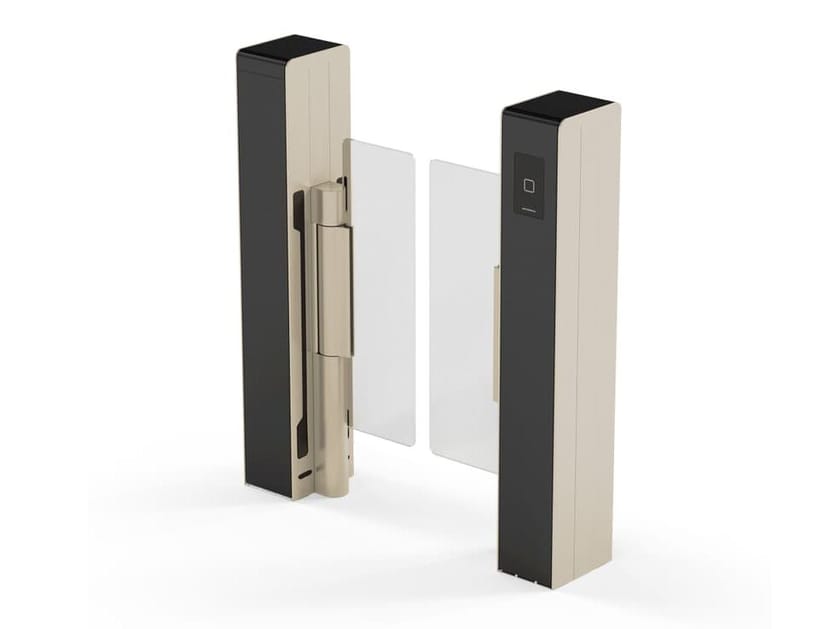 ARGUS V60 Tourniquet en aluminium et verre By Dormakaba