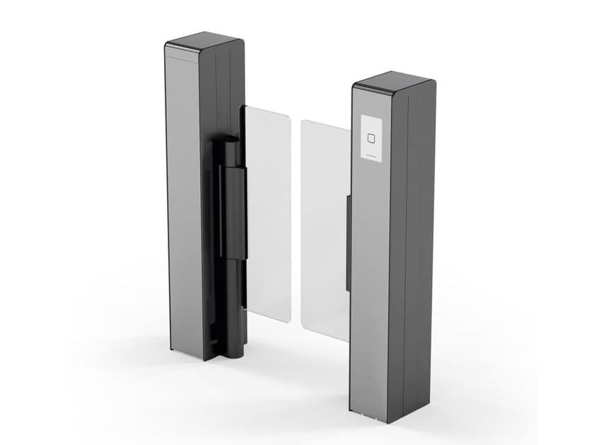 ARGUS V60 Tourniquet en aluminium et verre By Dormakaba