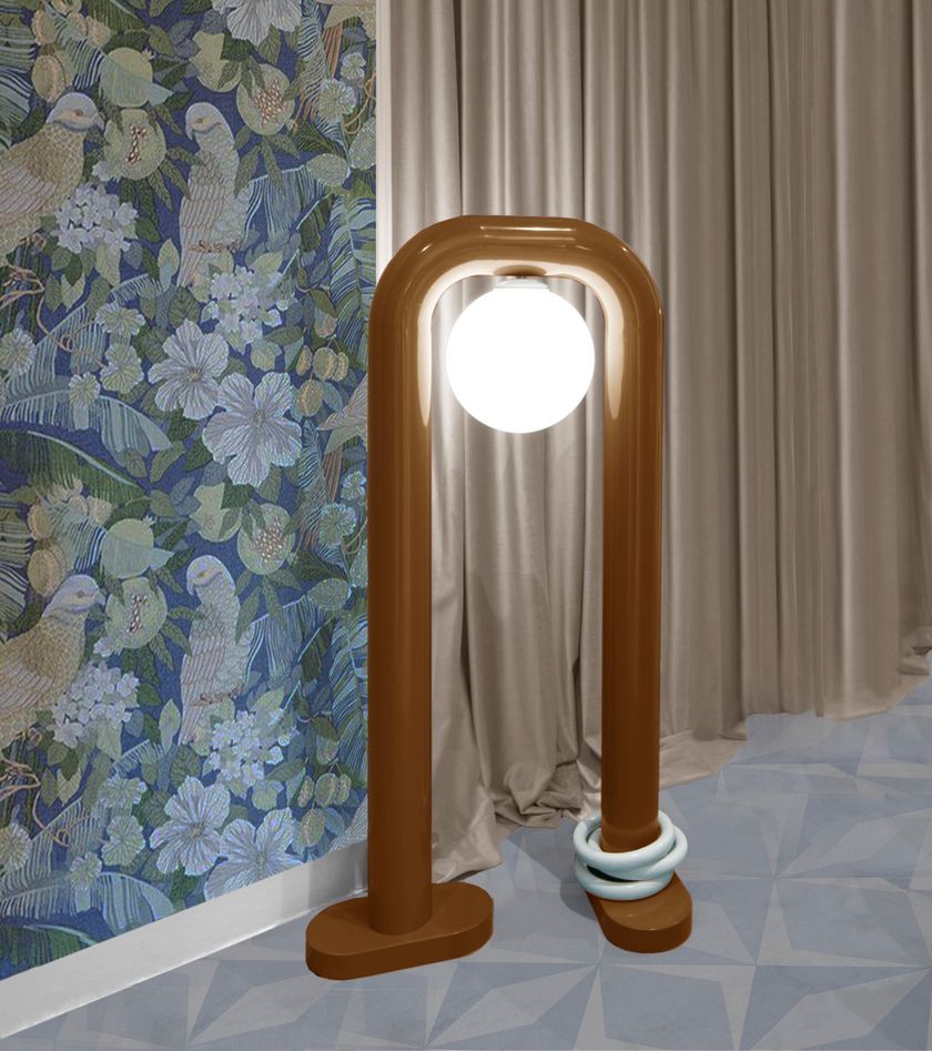 GAME LED metal floor lamp By Dovain Studio | design Sergio Prieto