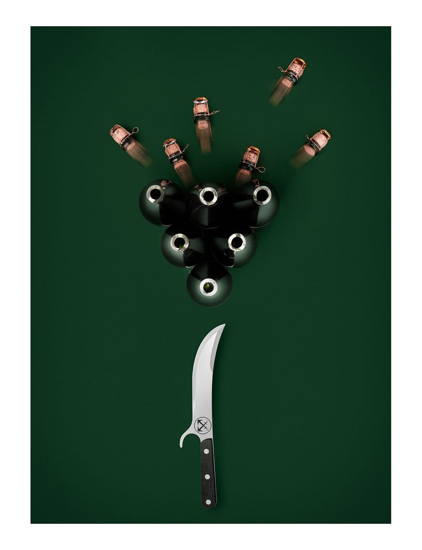 Coltello da cucina in acciaio inox SCIABOLINO ITALIANO - Due Ancore ...