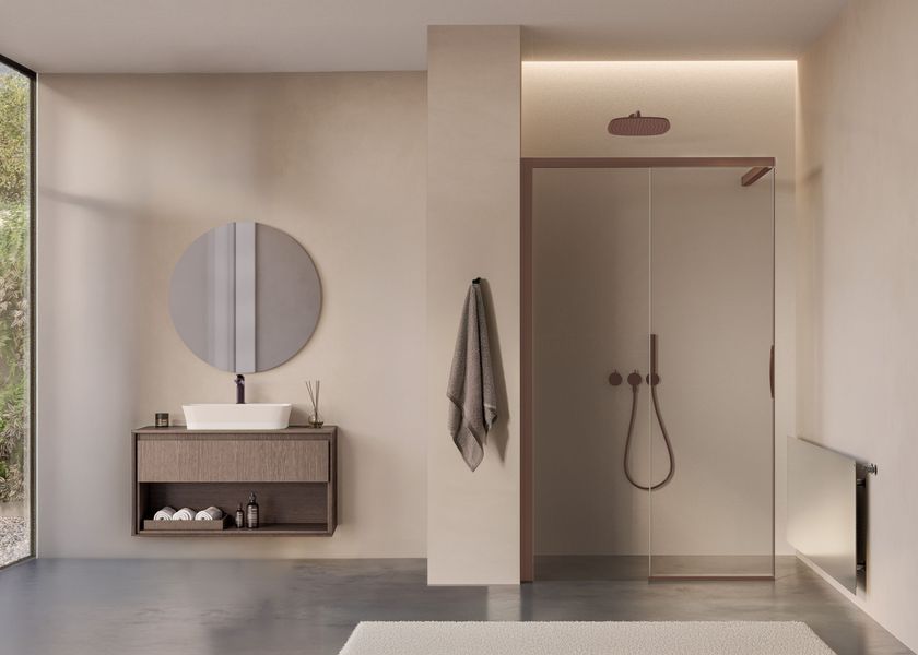 LIBERO 4000 - FB A-ST2F L Walk in shower By Duka