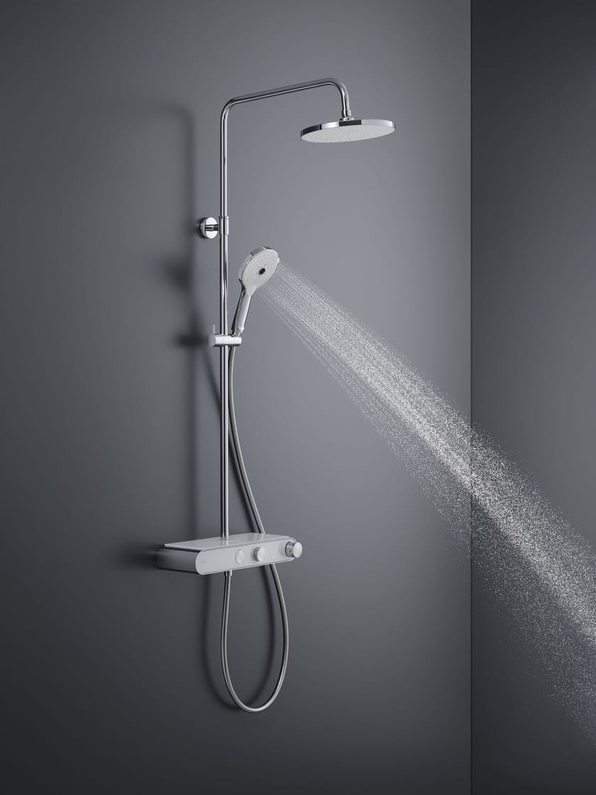 SHOWER SYSTEM SHELF 1050 Shower panel By Duravit