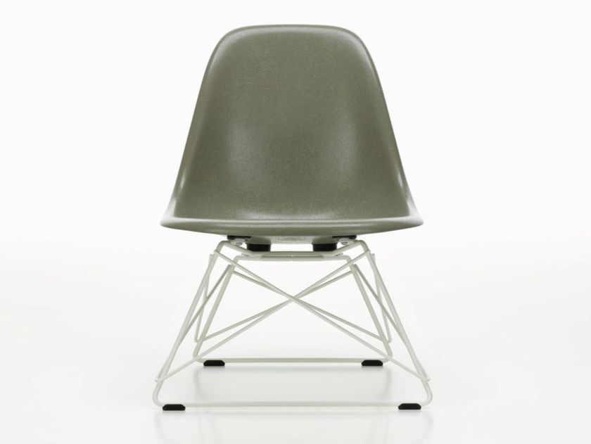 EAMES FIBERGLASS SIDE CHAIR LSR easy chair By Vitra design Charles ...