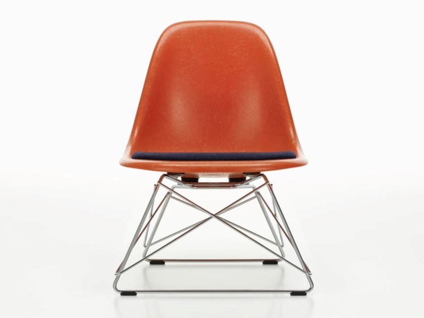 EAMES FIBERGLASS SIDE CHAIR LSR easy chair By Vitra design Charles ...