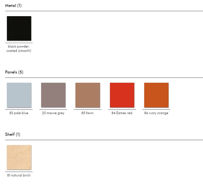 EAMES STORAGE UNIT BOOKCASE Bookcase By Vitra | design Charles & Ray Eames