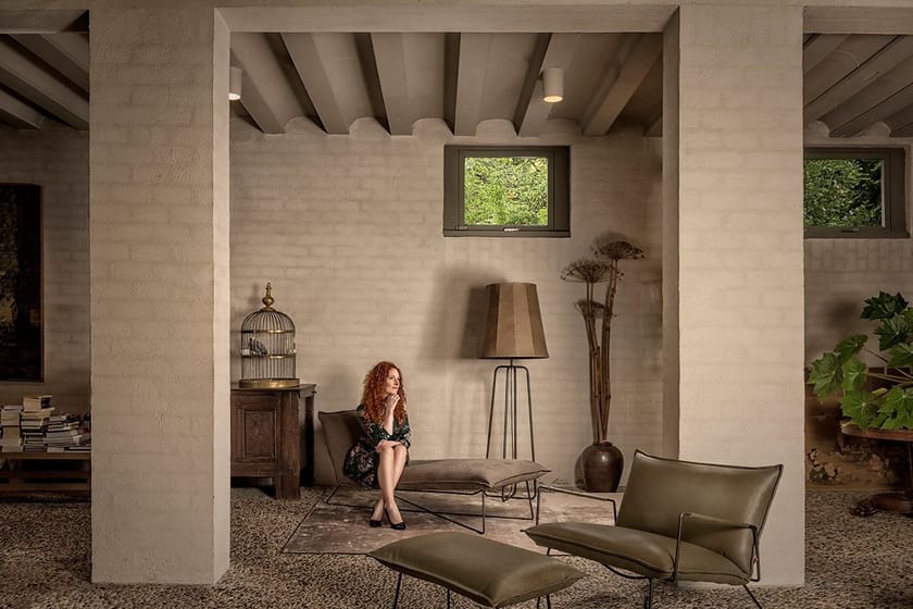 EARL | Armchair with armrests Earl Collection By Jess