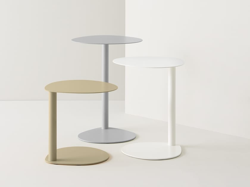 Powder coated steel coffee table EASY BOY By Segis design Bartoli Design