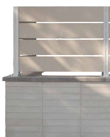 Reconstructed stone Element for perimeter enclosure EASY By DONZELLA ...