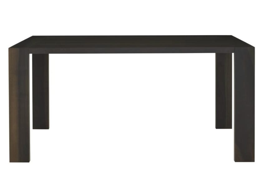 EATON Rectangular solid wood table By Ligne Roset