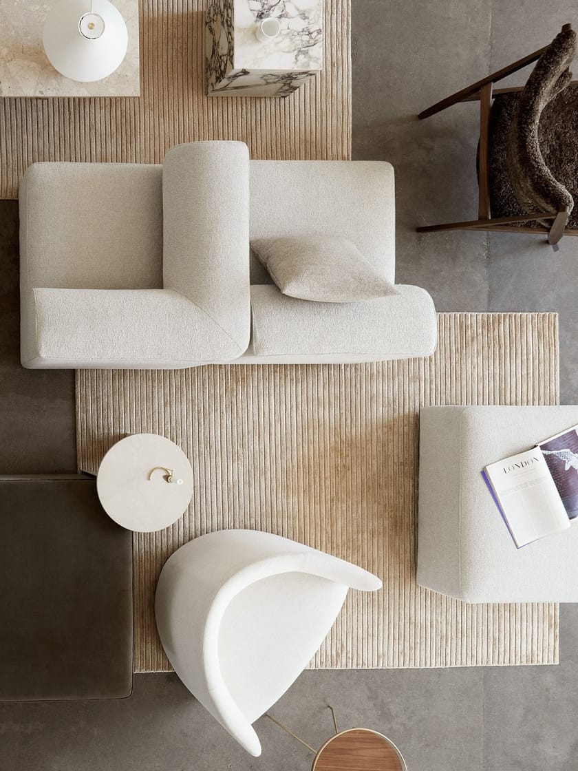 EAVE MODULAR 86 Corner sectional fabric sofa By MENU | design Norm ...