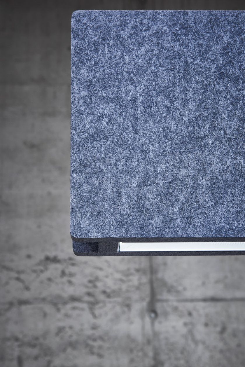 Lampada a sospensione a LED in PET ECHOLED® BAFFLE By ECHOJAZZ