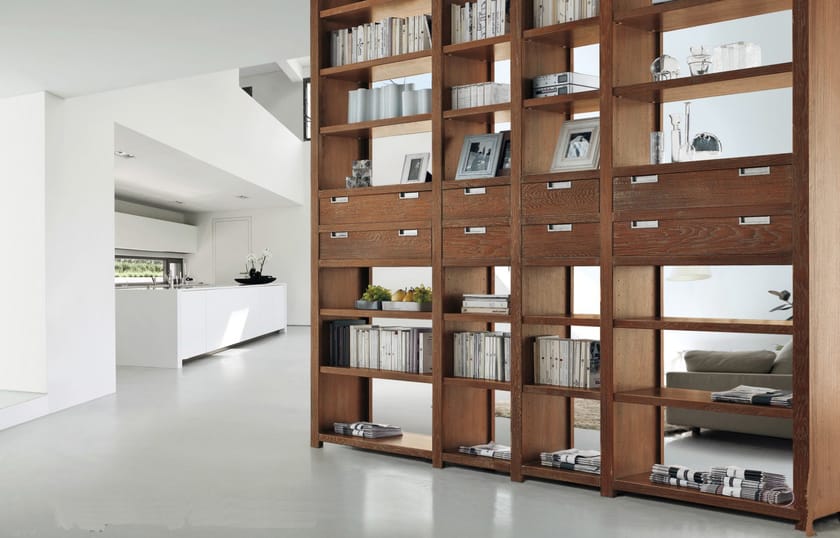 ECLETTICA | Double-sided bookcase By Devina Nais