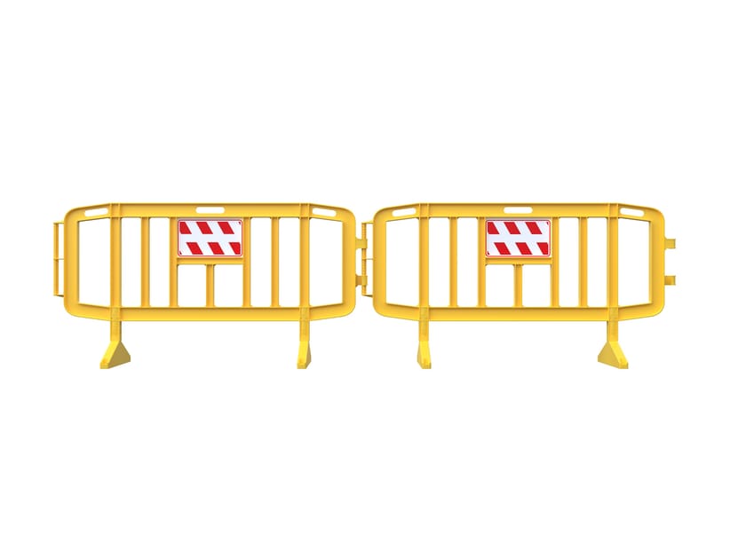 PVC pedestrian barrier ECOBARRIER By Lazzari