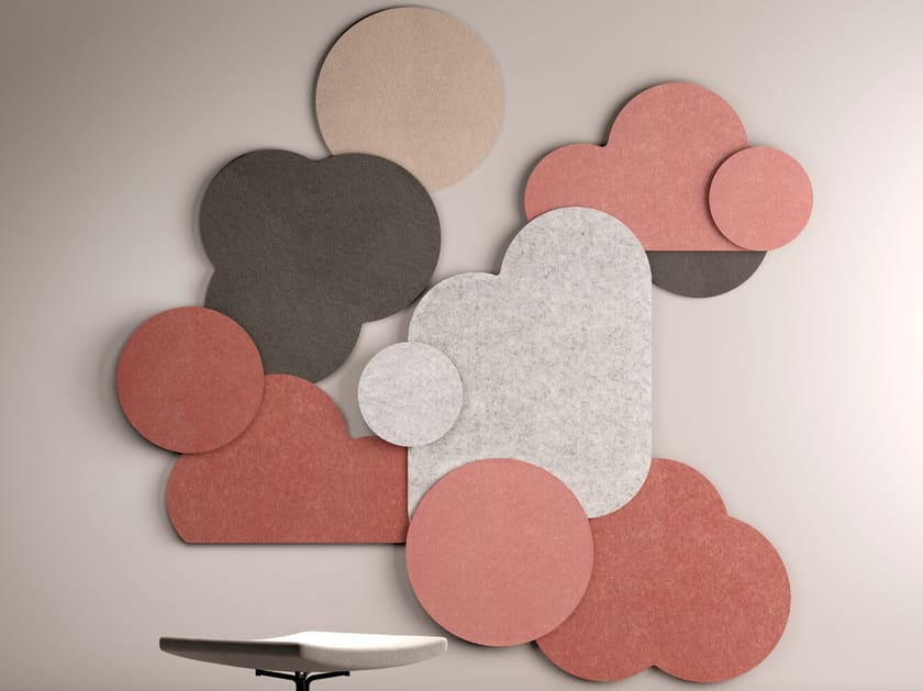 EMOTION SHAPES Acoustic wall panel By ECOcero